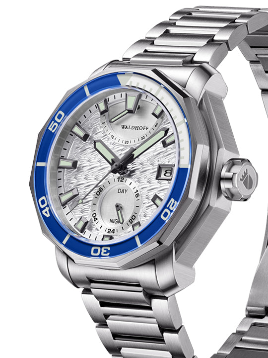 Seawolf II Silver – Waldhoff Timepieces